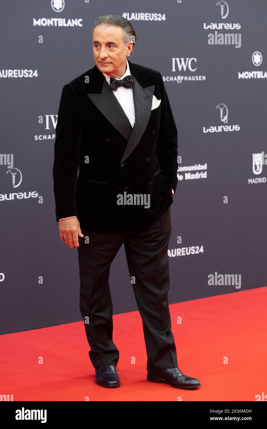 Madrid, Spain. 22nd Apr, 2024. Andy Garcia poses on the red carpet ...