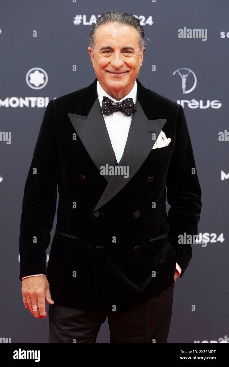 Madrid, Spain. 22nd Apr, 2024. Andy Garcia poses on the red carpet ...