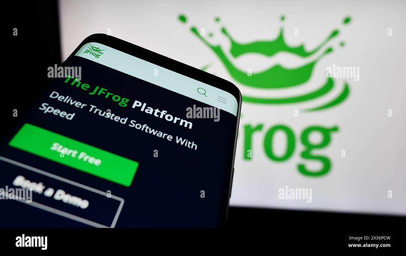 Jfrog logo hi-res stock photography and images - Alamy