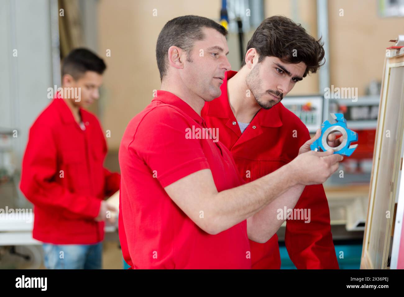 portrait of industrial engineers at work Stock Photo - Alamy