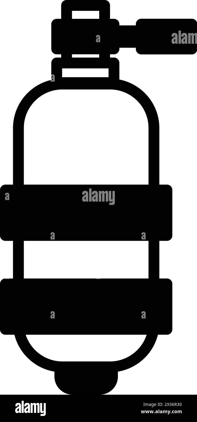 a Oxygen tank for diving Stock Vector Image & Art - Alamy