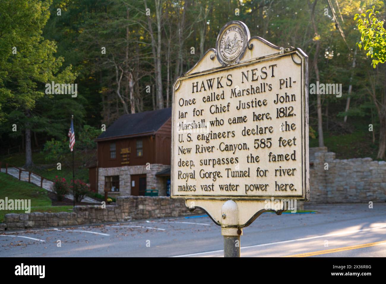 The Hawk's Nest at New River Gorge National Park and Preserve in ...