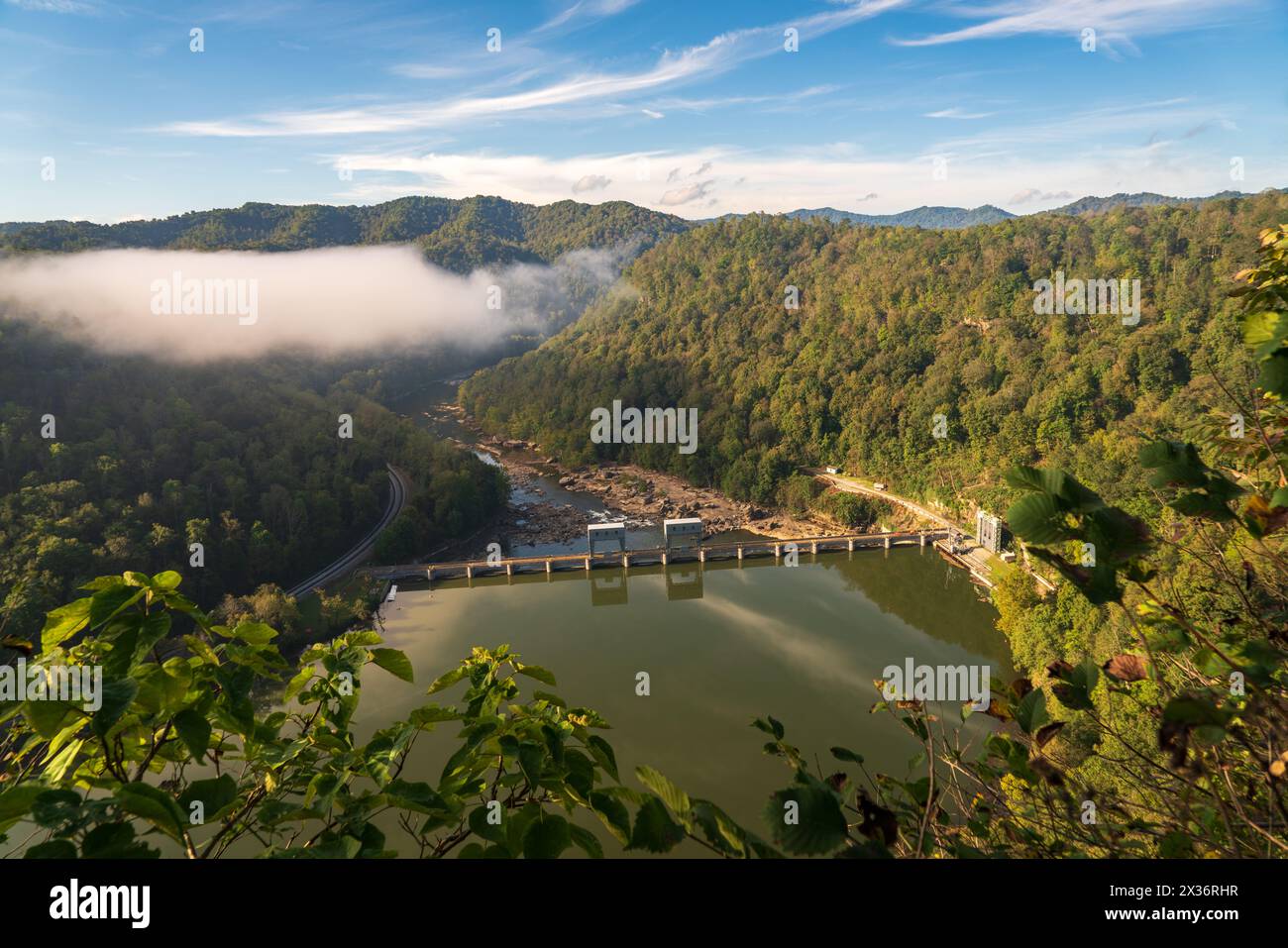 The New River Gorge National Park and Preserve in southern West ...