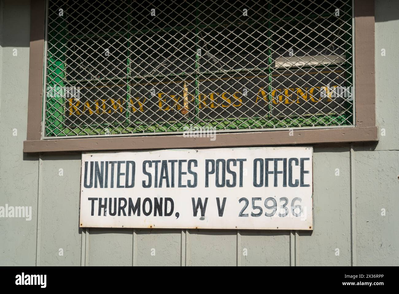 The Ghost Town of Thurmond in the New River Gorge National Park, West ...