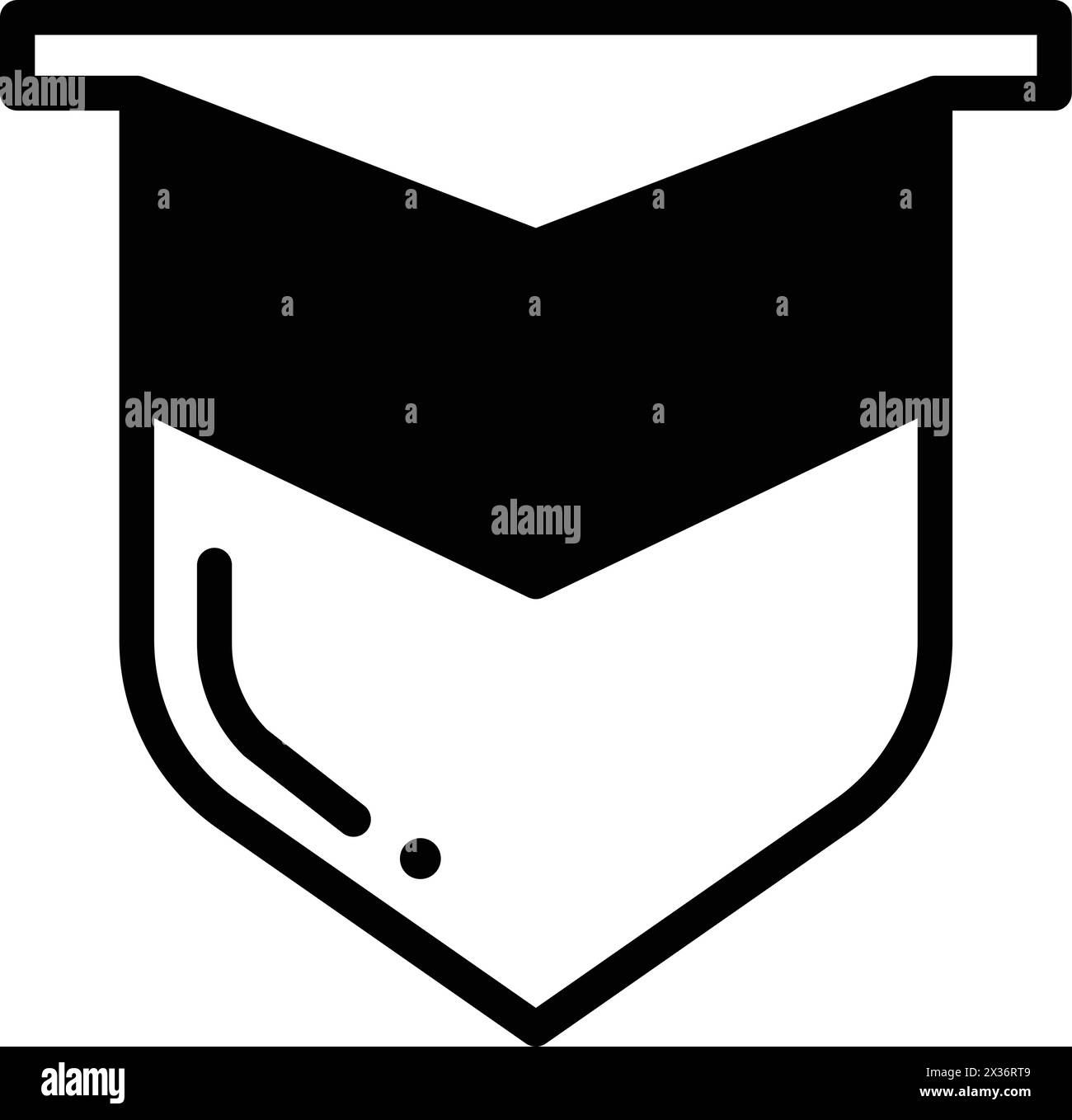 Curved rectangular shield hi-res stock photography and images - Alamy
