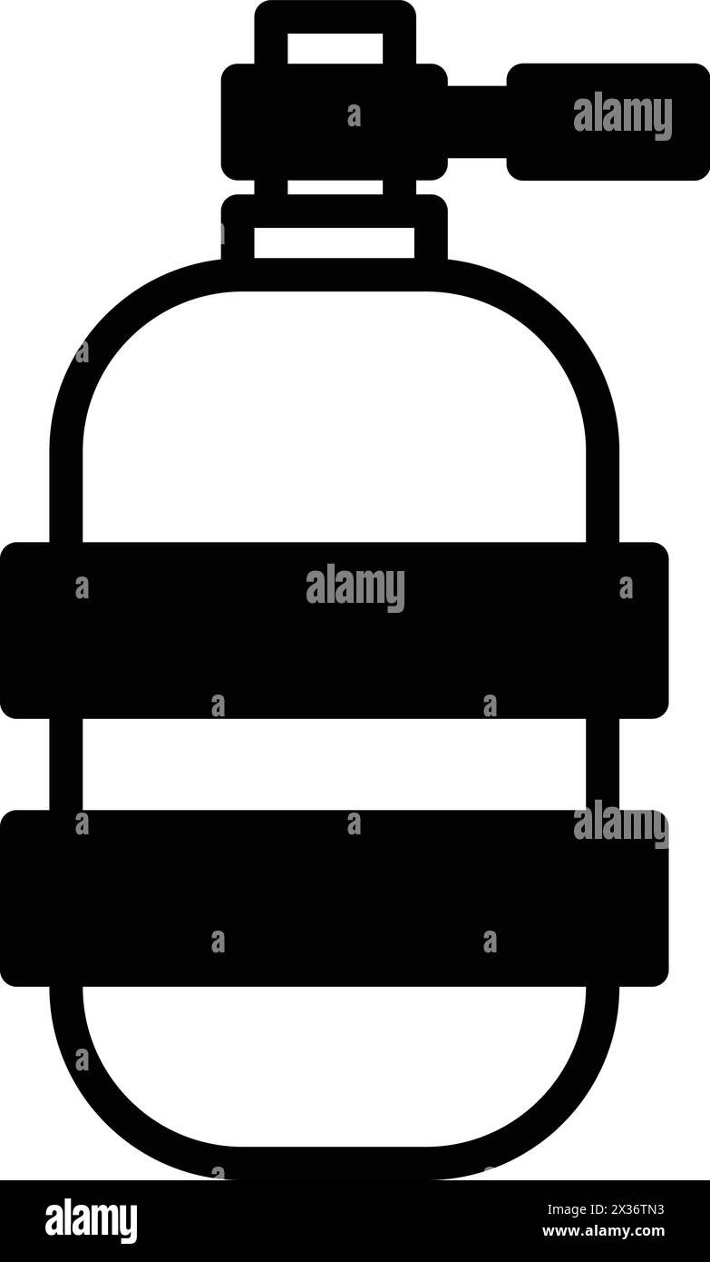 Oxygen tanks medical Stock Vector Images - Alamy