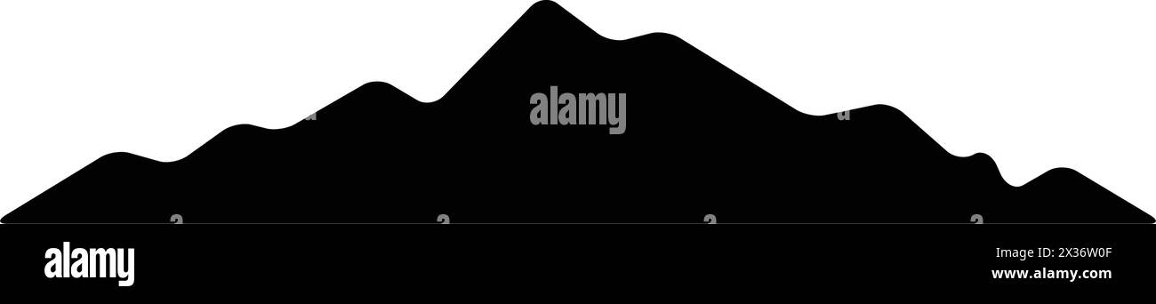 Mountain elevation sign Black and White Stock Photos & Images - Alamy