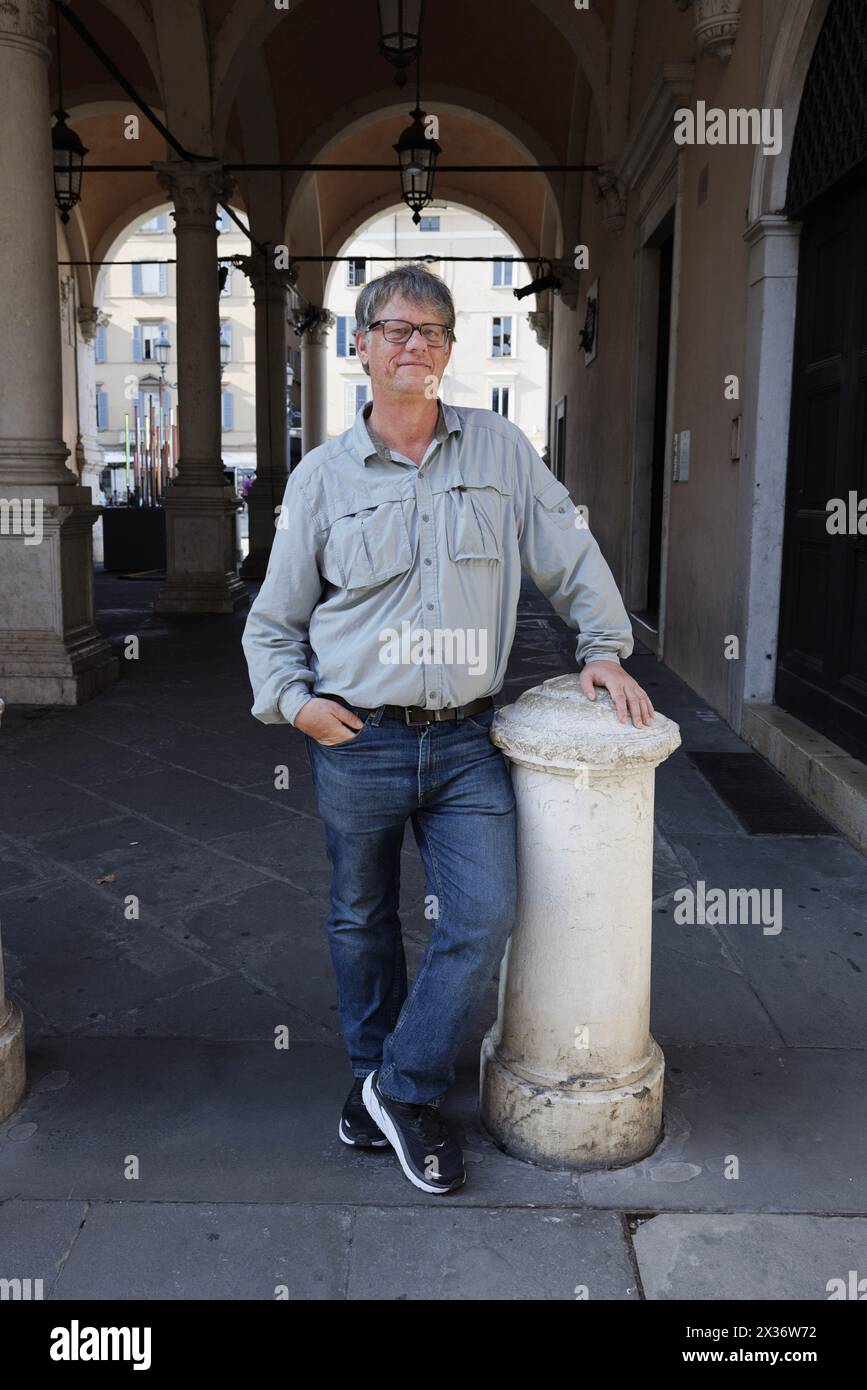 Portrait of William T. Vollmann 14/07/2023 ©Isabella De Maddalena/opale ...