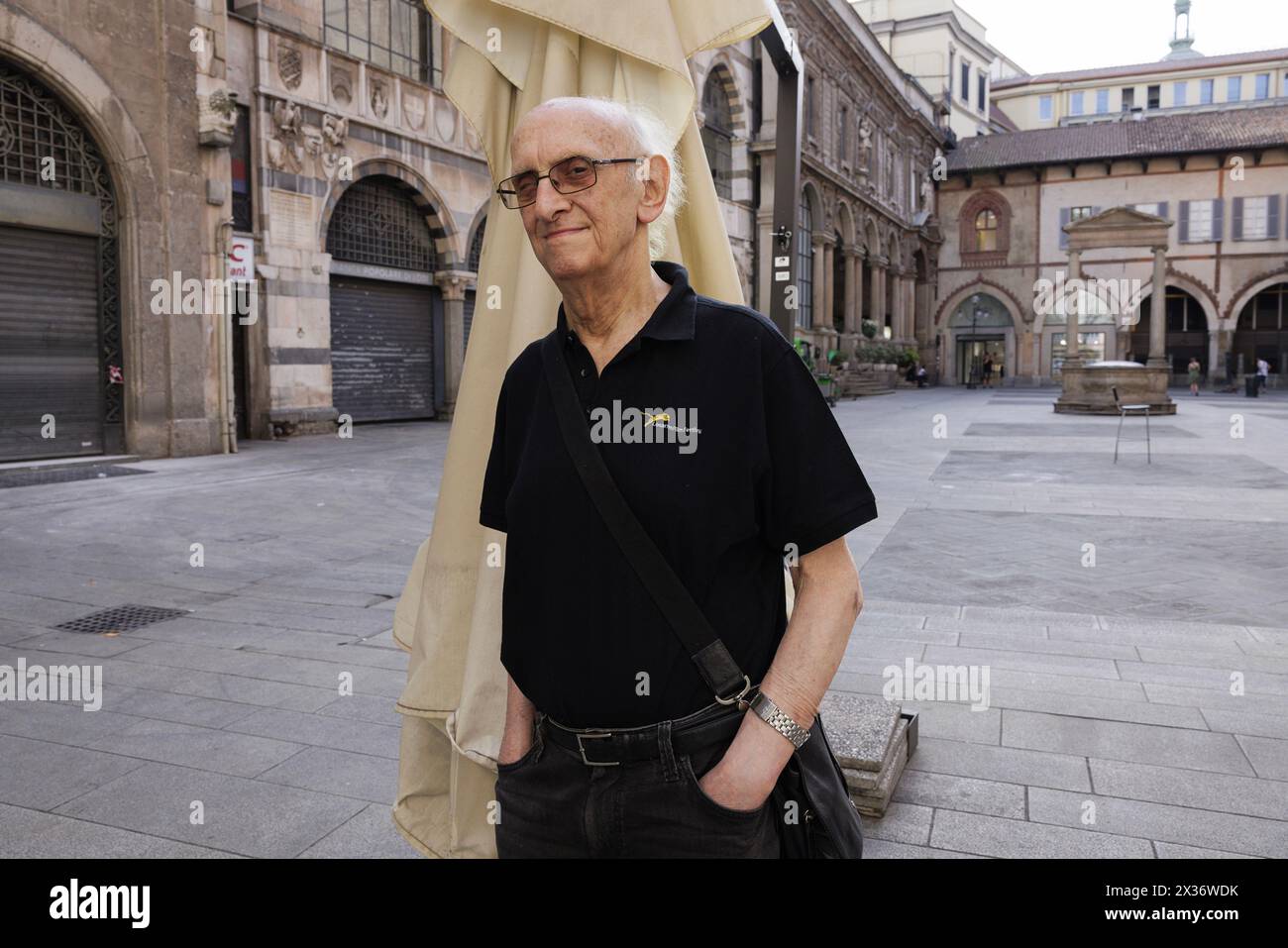 Portrait of Petros Markaris 20/06/2023 ©Isabella De Maddalena/opale ...