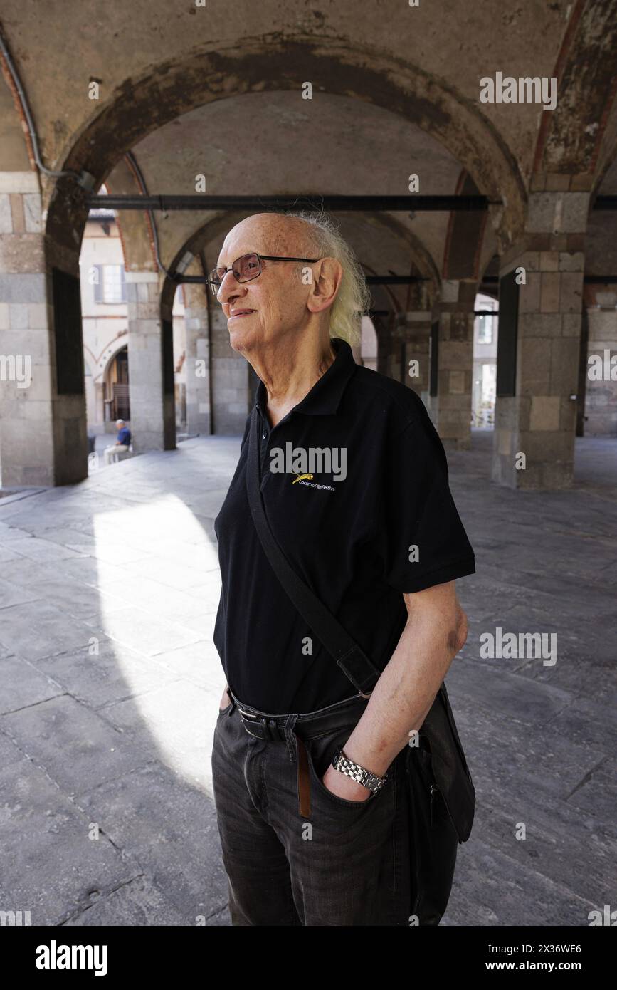 Portrait of Petros Markaris 20/06/2023 ©Isabella De Maddalena/opale ...
