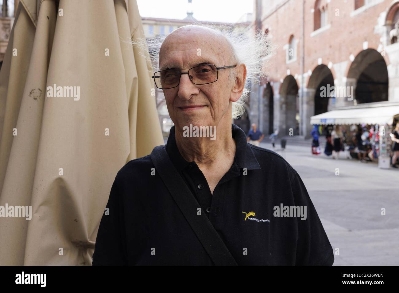 Portrait of Petros Markaris 20/06/2023 ©Isabella De Maddalena/opale ...