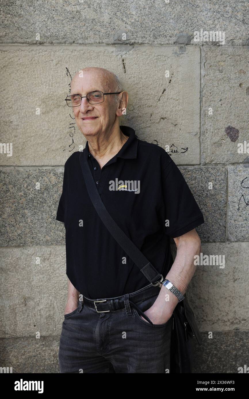 Portrait of Petros Markaris 20/06/2023 ©Isabella De Maddalena/opale ...