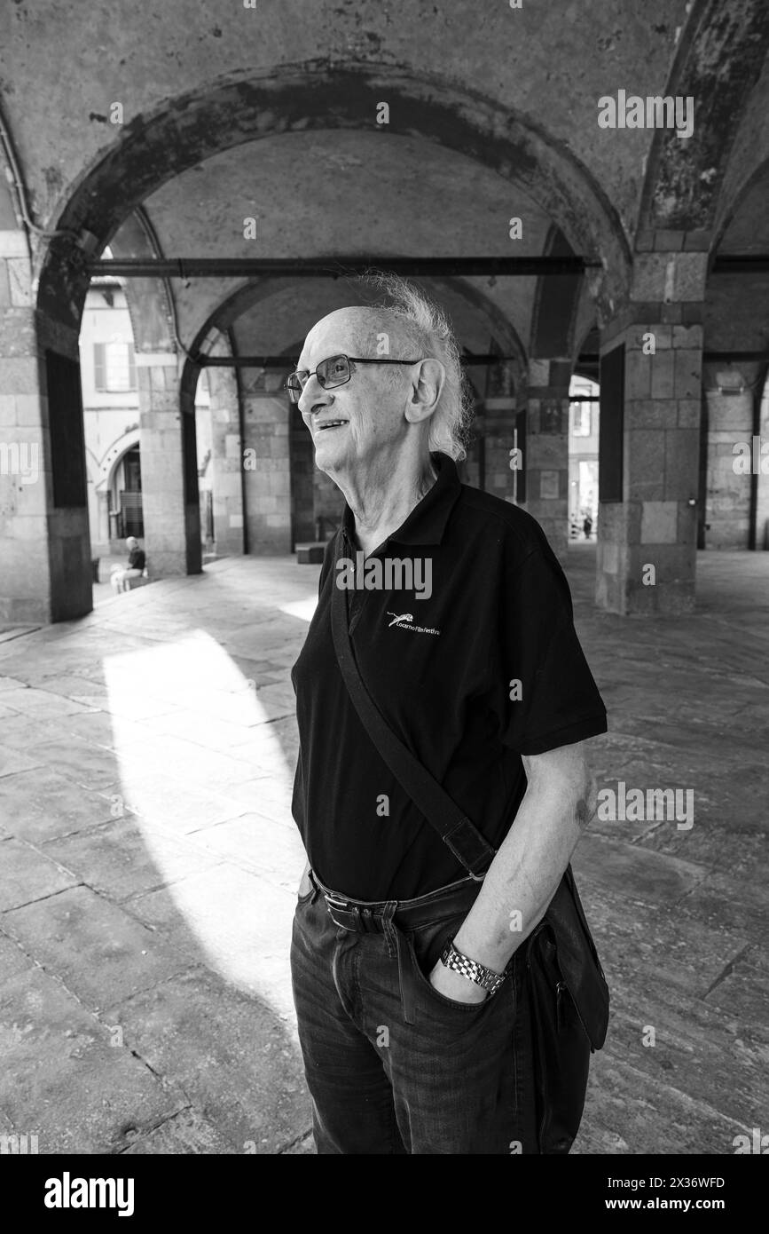 Portrait of Petros Markaris 20/06/2023 ©Isabella De Maddalena/opale ...