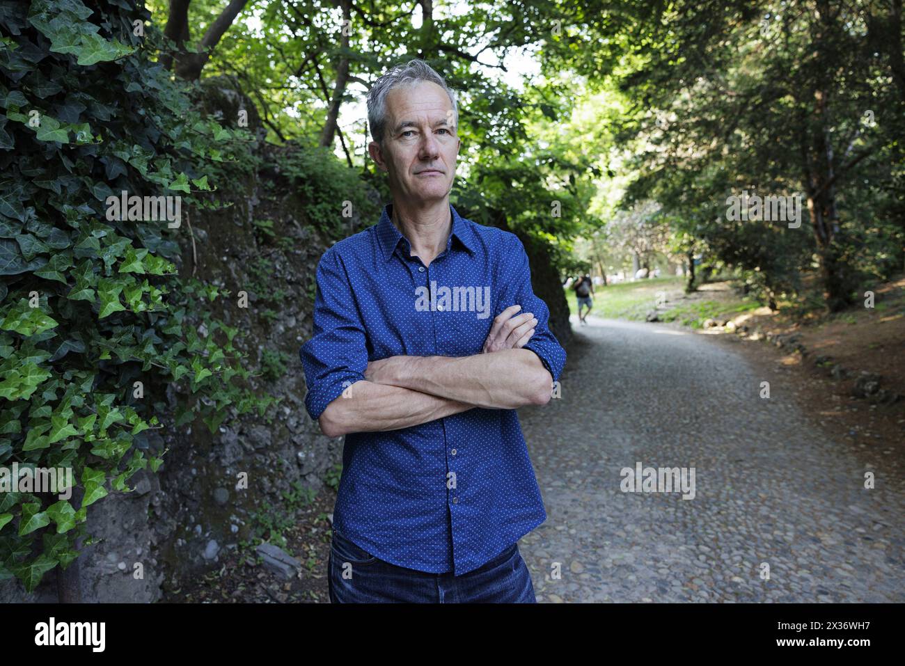 Portrait of Geoff Dyer 11/06/2023 ©Isabella De Maddalena/opale.photo ...