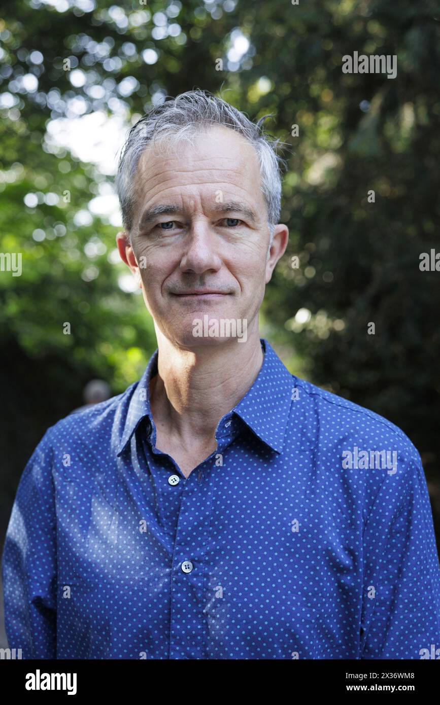 Portrait of Geoff Dyer 11/06/2023 ©Isabella De Maddalena/opale.photo ...