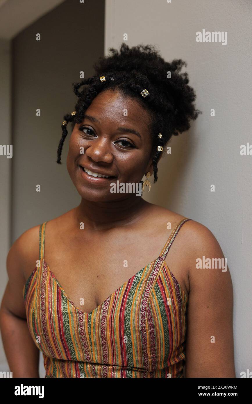 Portrait of Jordan Ifueko 21/05/2023 ©Isabella De Maddalena/opale.photo ...