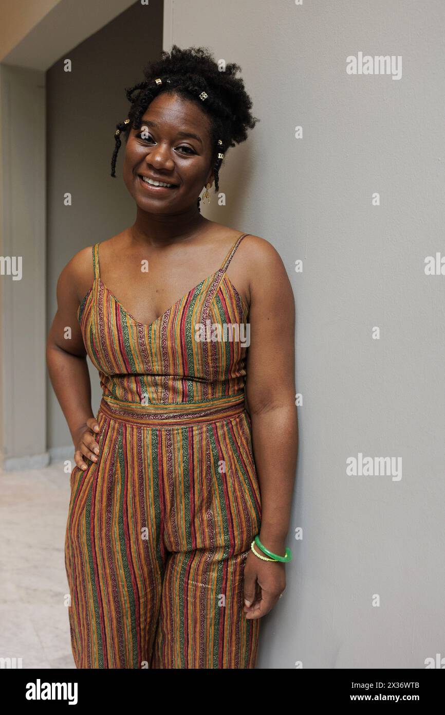 Portrait of Jordan Ifueko 21/05/2023 ©Isabella De Maddalena/opale.photo ...
