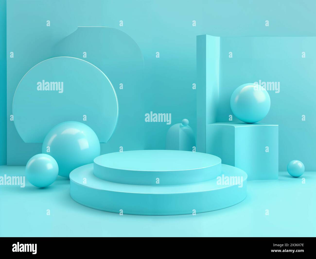 Design product placement 3d geometry background Stock Photo - Alamy