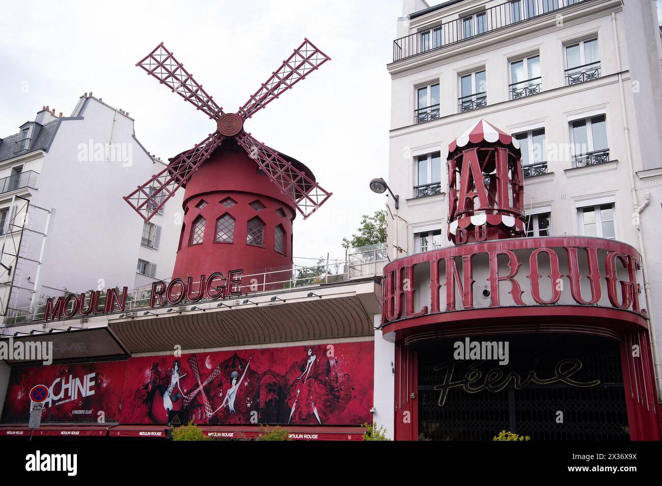 Paris, France, April 25, 2024, An outside view dated April 27, 2020 of ...