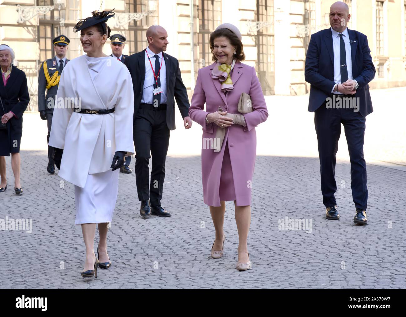 STOCKHOLM, SWEDEN - APRIL 23, 2024: President of the Republic of ...