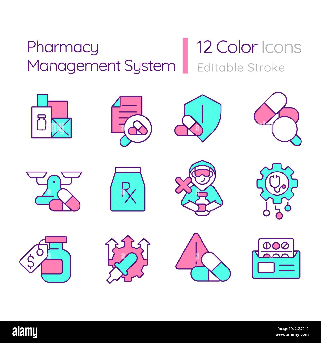 Labeling system Stock Vector Images - Alamy