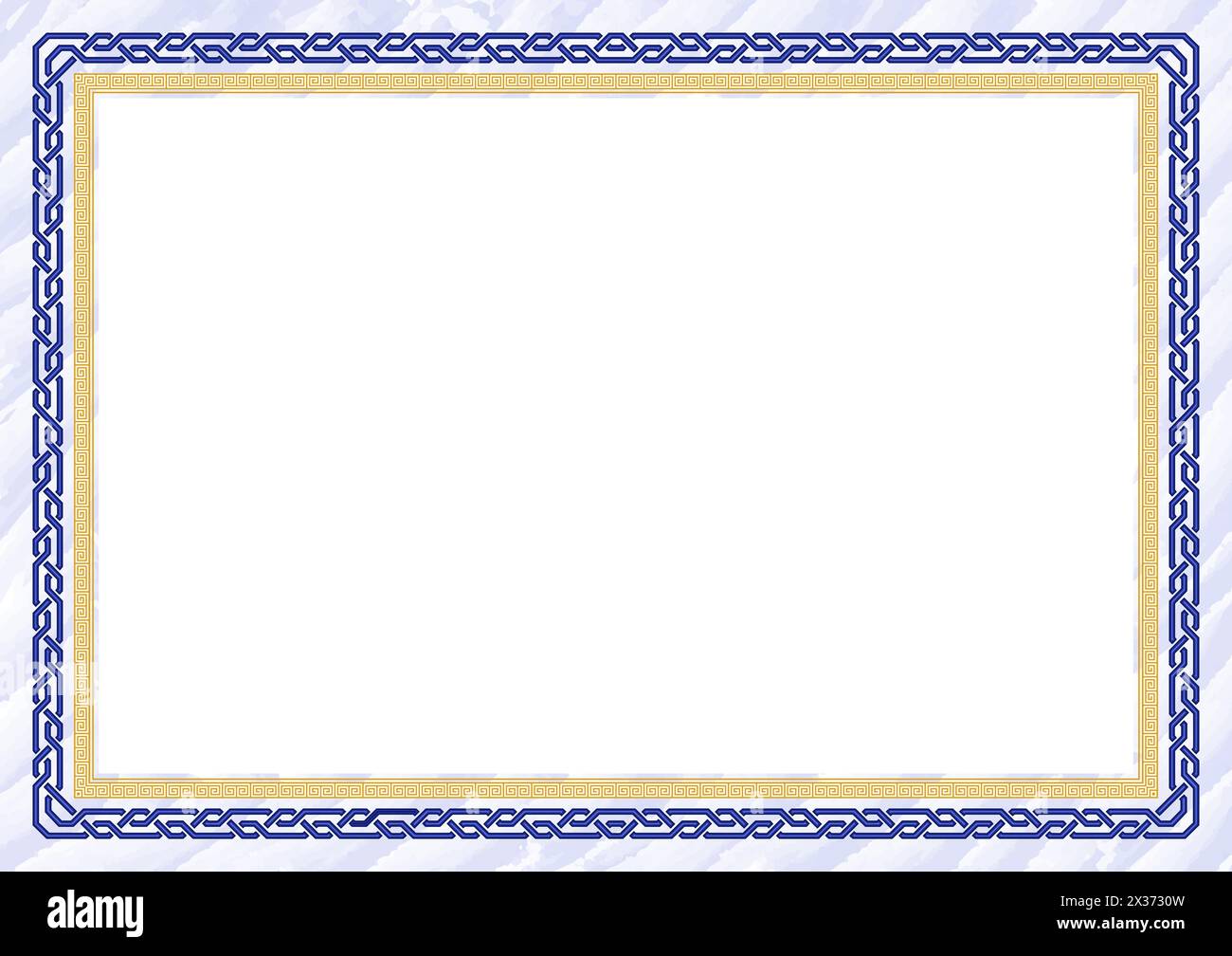 Horizontal frame and border with colors of European Union flag ...