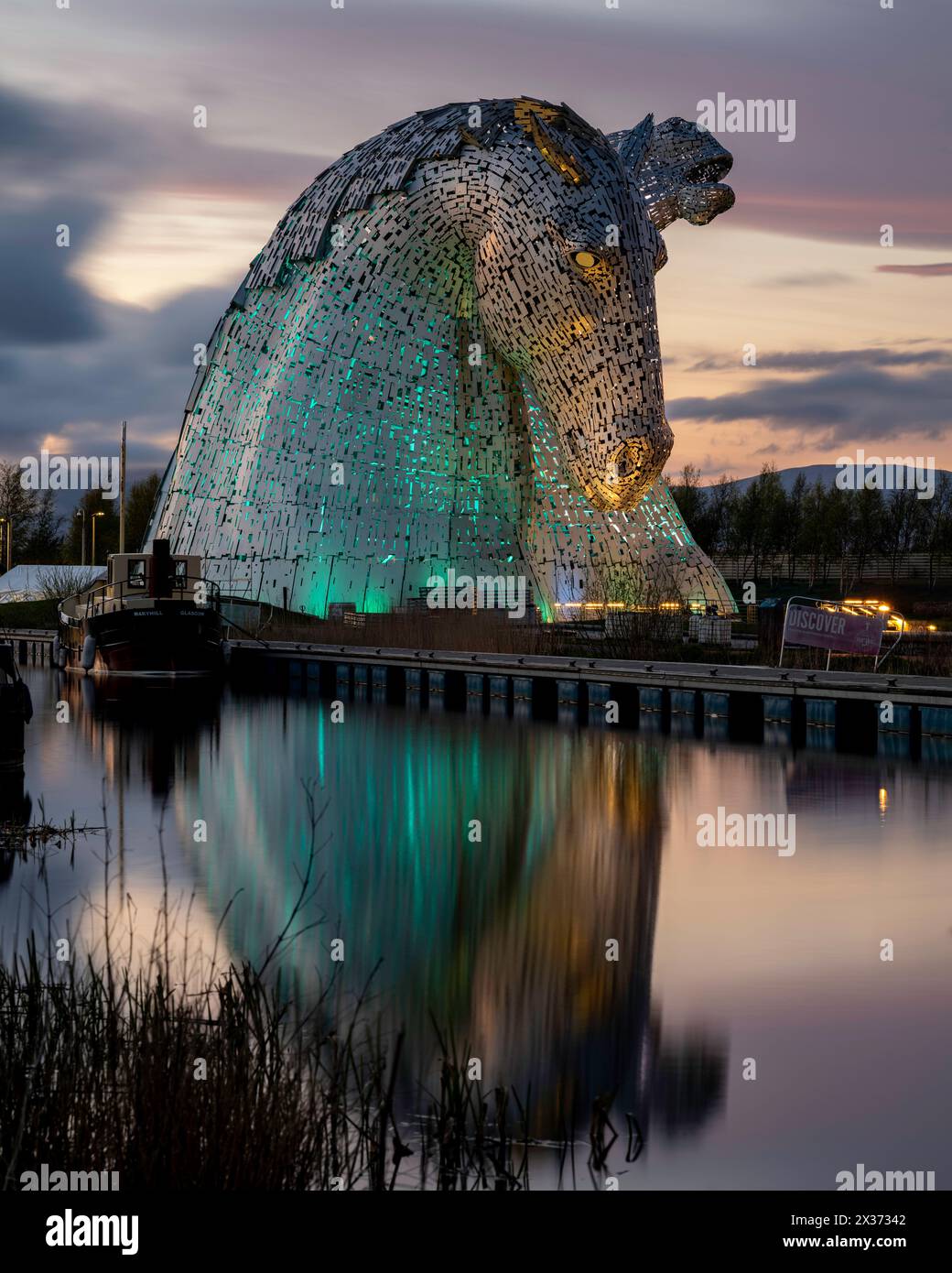 The Kelpies, Falkirk, Scotland, UK Stock Photo - Alamy