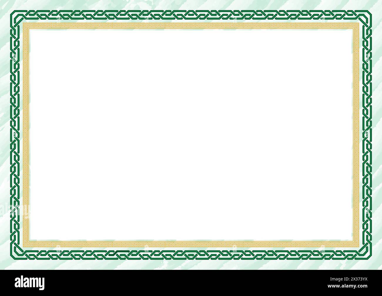 Horizontal frame and border with colors of Saudi Arabia flag, template ...