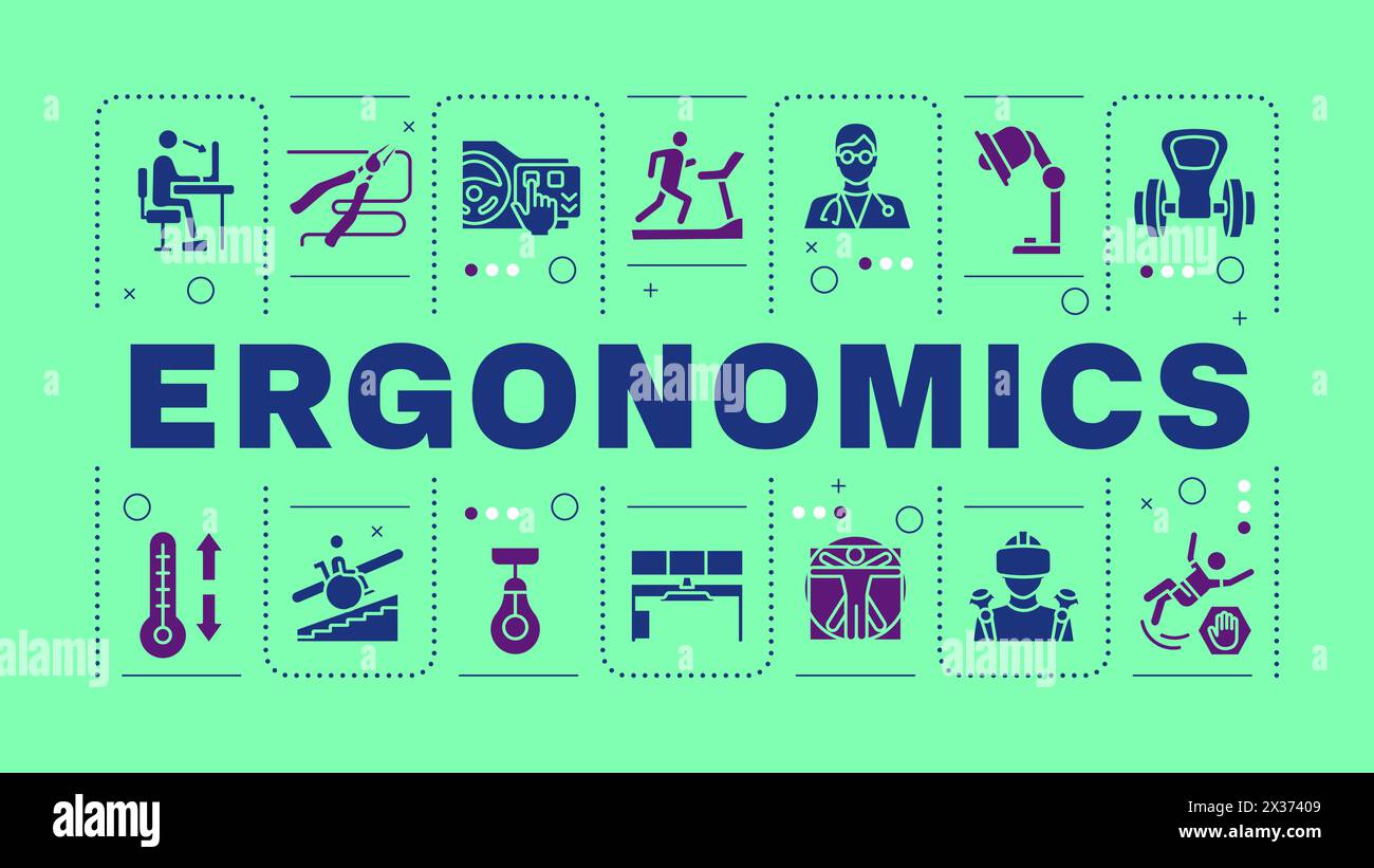 Posture ergonomics Stock Vector Images - Alamy