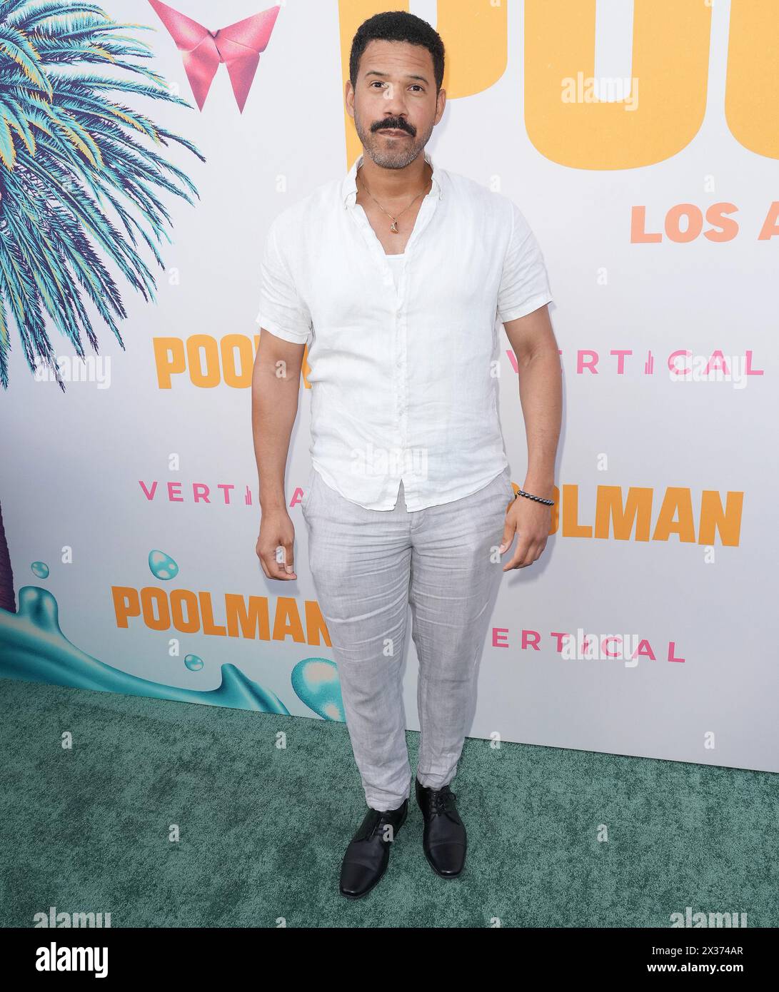 Los Angeles, USA. 24th Apr, 2024. Iman Crosson arrives at the POOLMAN ...