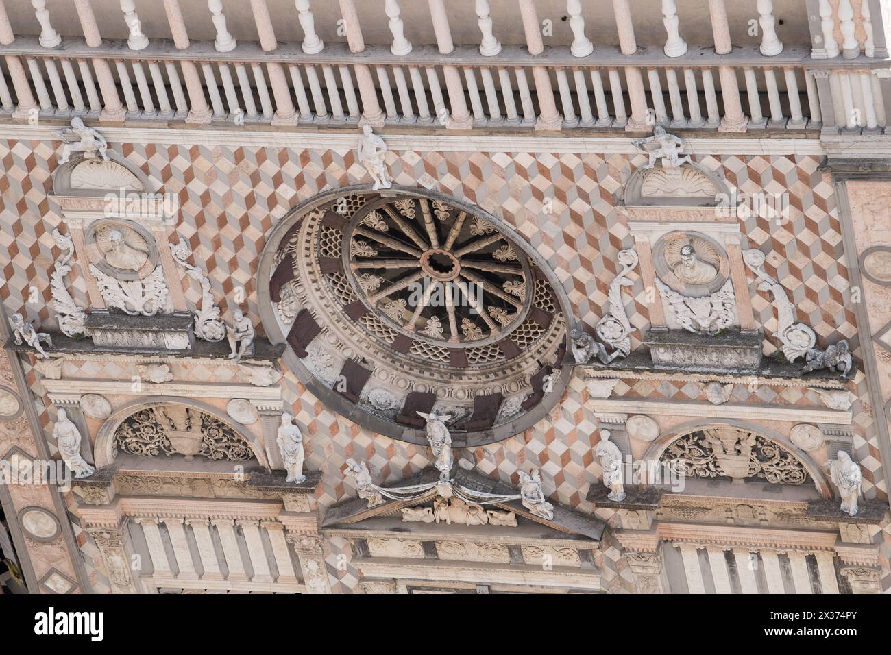 Italian Renaissance Cappella Colleoni (Colleoni Chapel) built in XV ...
