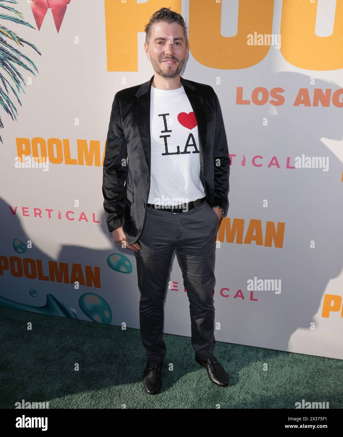 Los Angeles, USA. 24th Apr, 2024. Blair C. Ward arrives at the POOLMAN ...