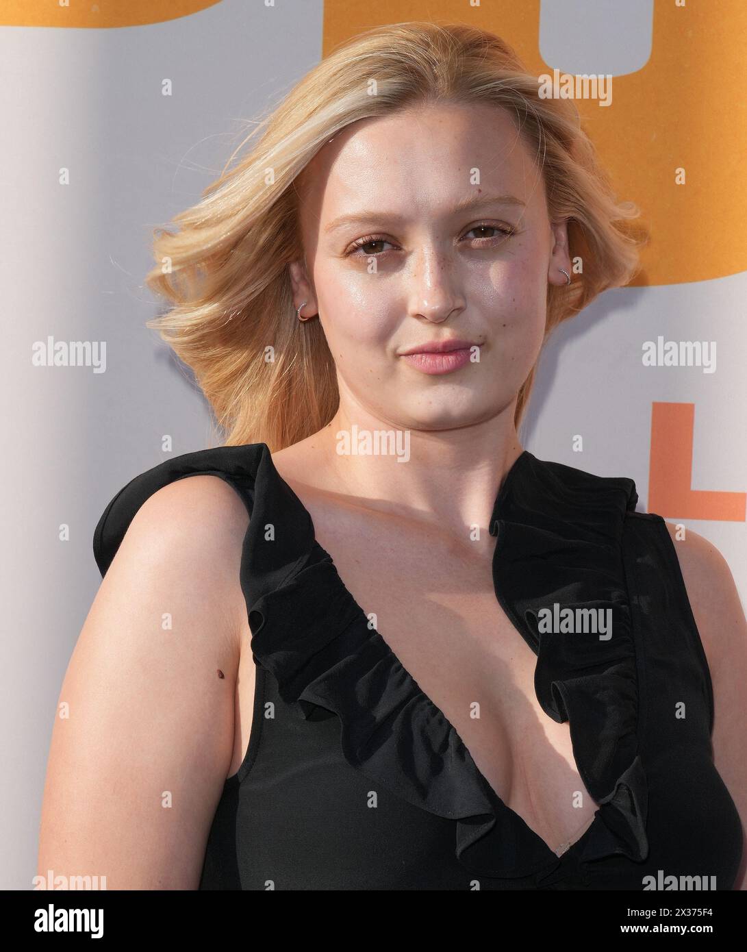 Los Angeles, USA. 24th Apr, 2024. Grace Kennedy-Piehl arrives at the ...