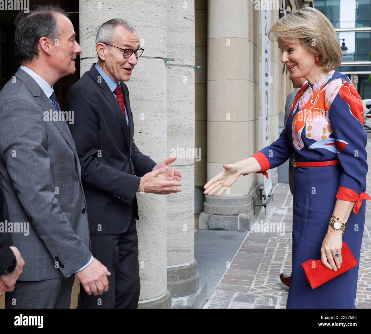 Belgian Presidency Ambassador Pierre Cartuyvels and Vice-prime minister ...