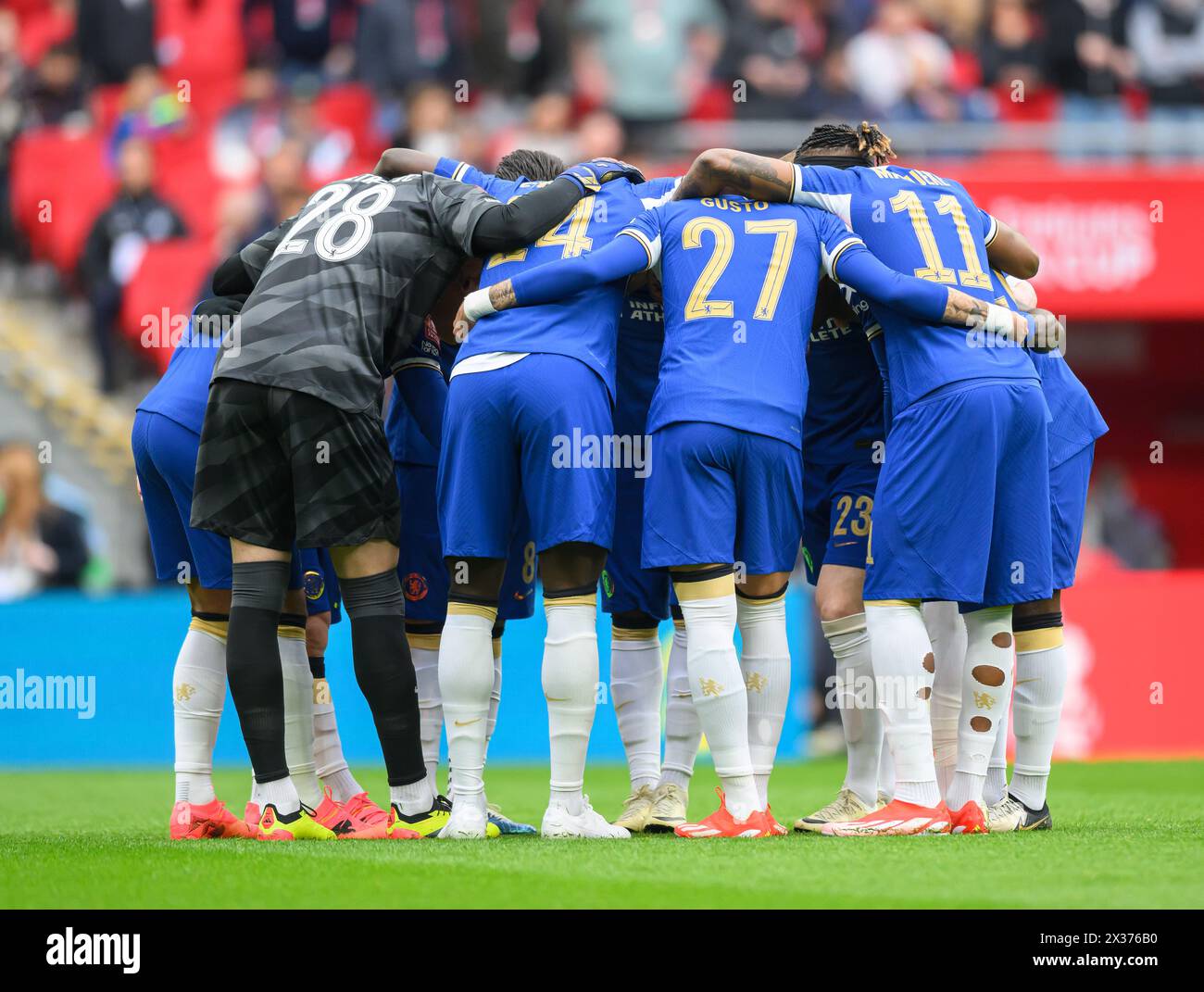 London, UK. 20th Apr, 2024. 20 Apr 2024 - Manchester City v Chelsea - FA Cup Semi-Final ...