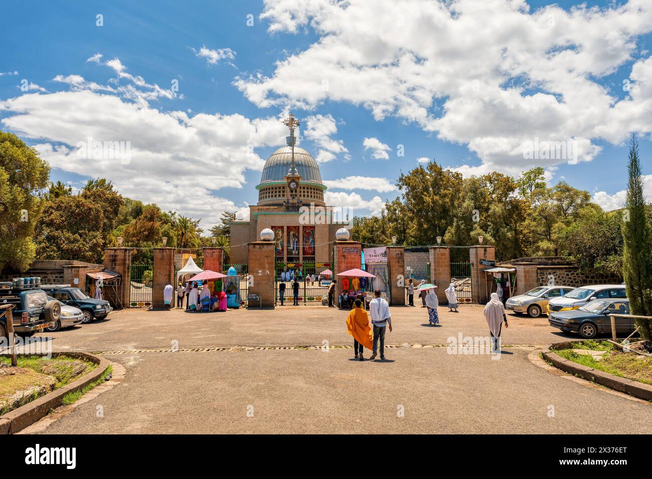 Debre Libanos, Ethiopia - April 19, 2019: Debre Libanos, monastery in ...