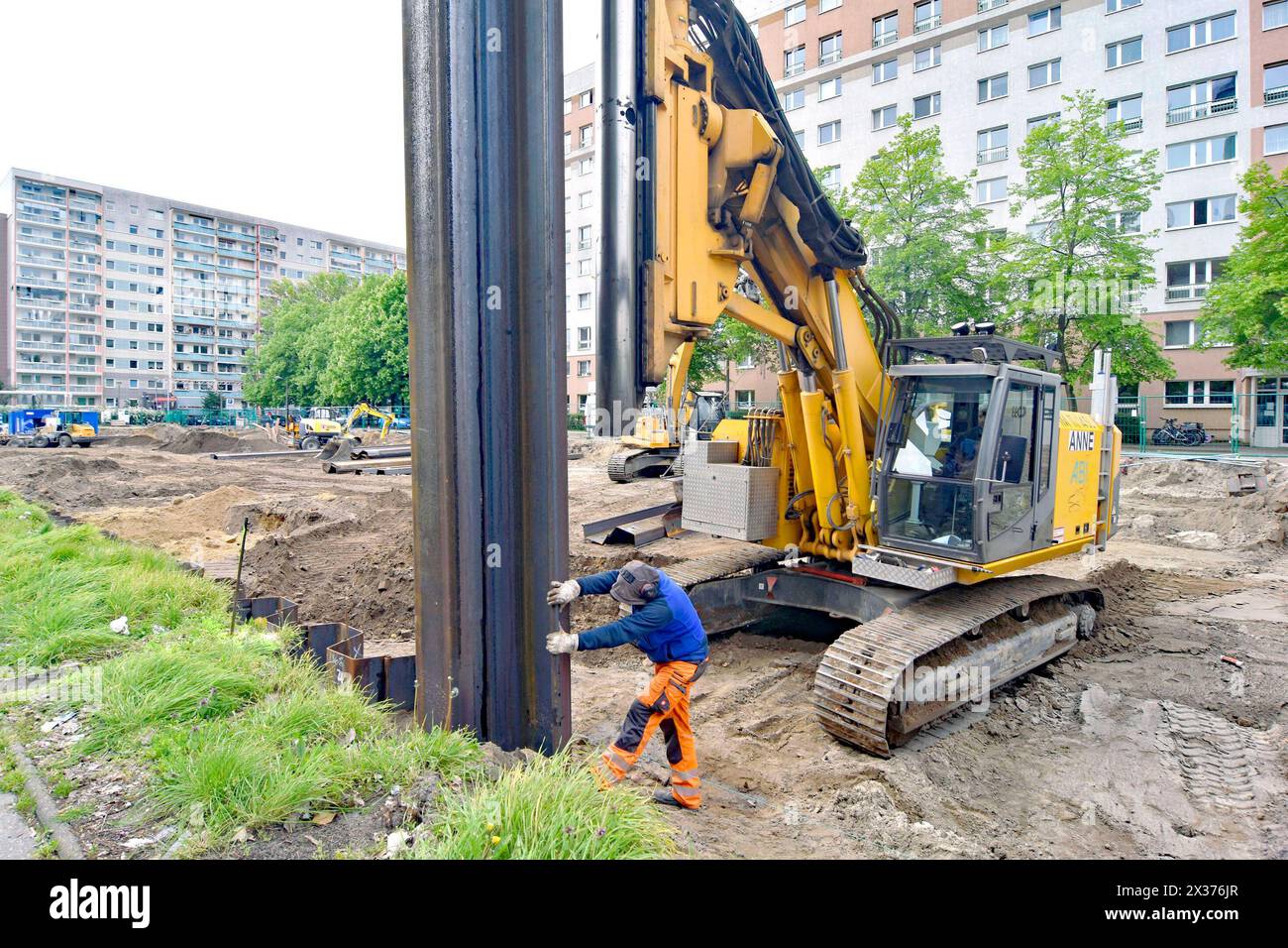 Auf historischem Grund baut die WBM ein Hochhaus und Flachbau in der ...