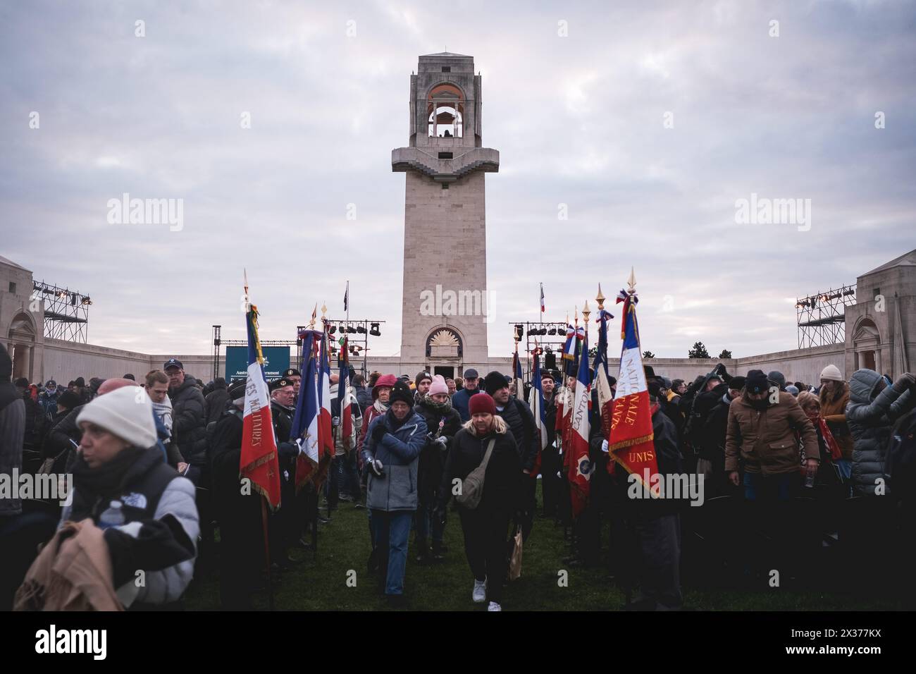 Villers Bretonneux, France. 25th Apr, 2024. © PHOTOPQR/LE COURRIER ...
