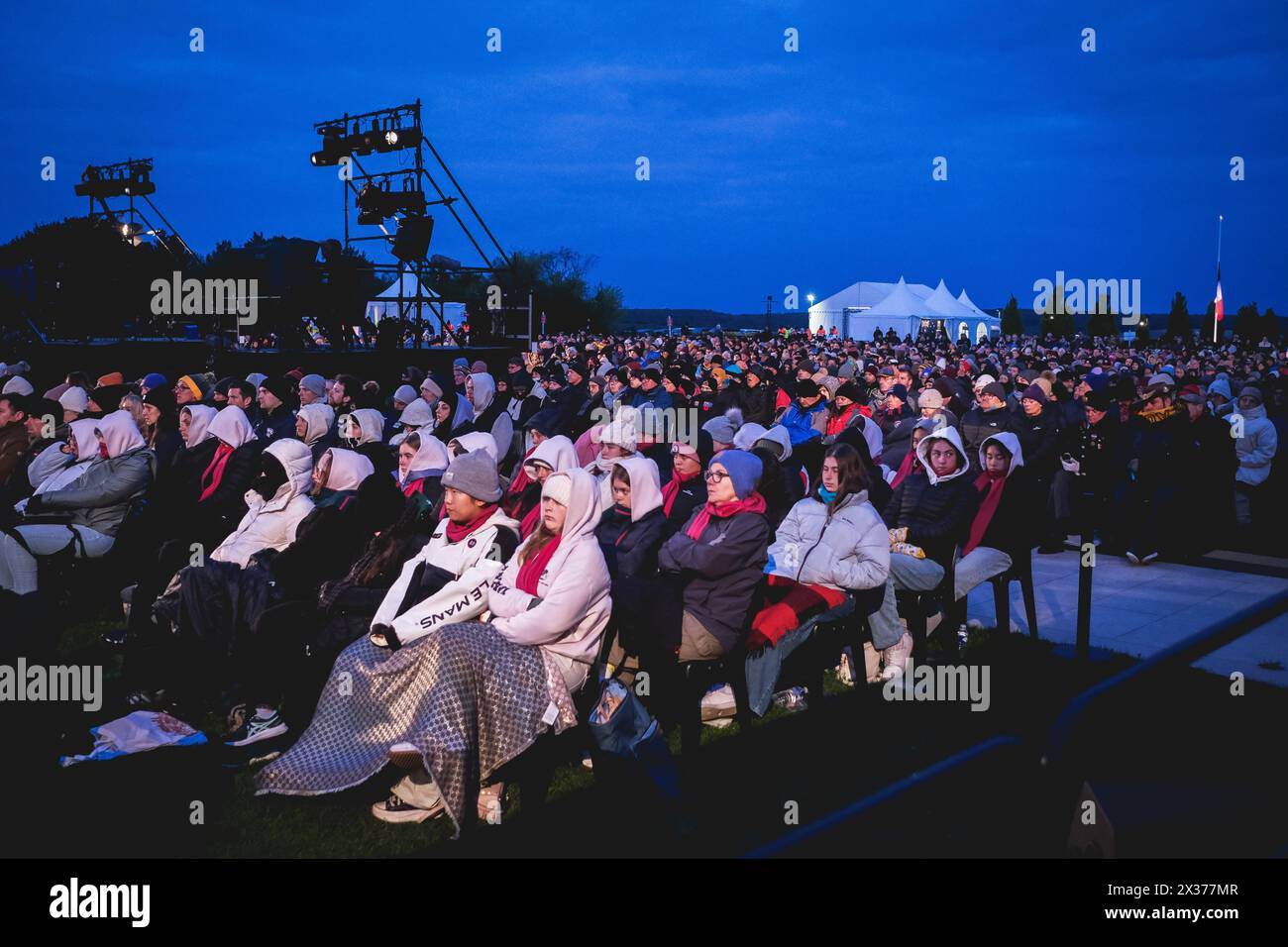 Villers Bretonneux, France. 25th Apr, 2024. © PHOTOPQR/LE COURRIER ...