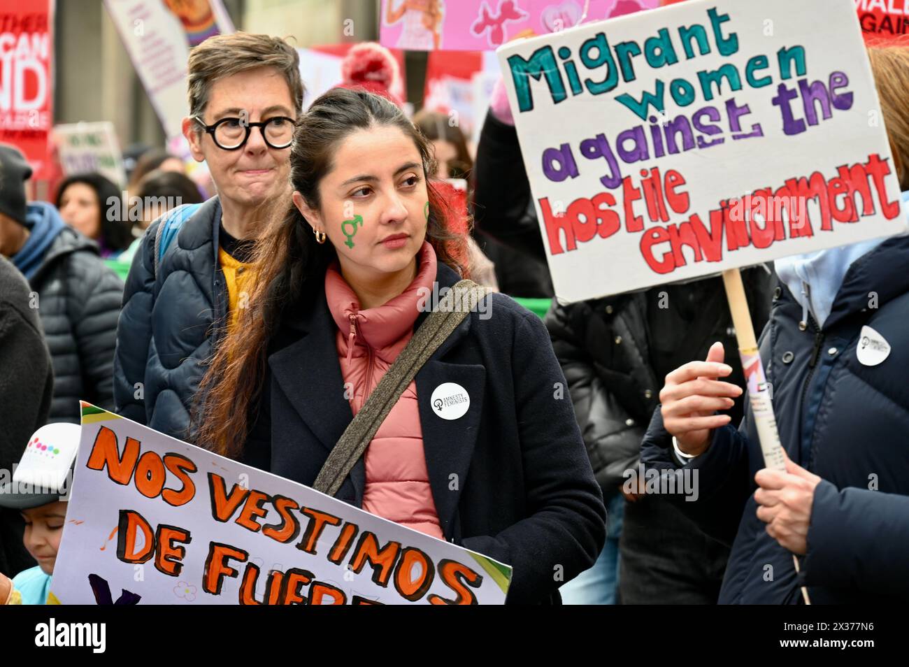 Migrant womens rights hi-res stock photography and images - Alamy