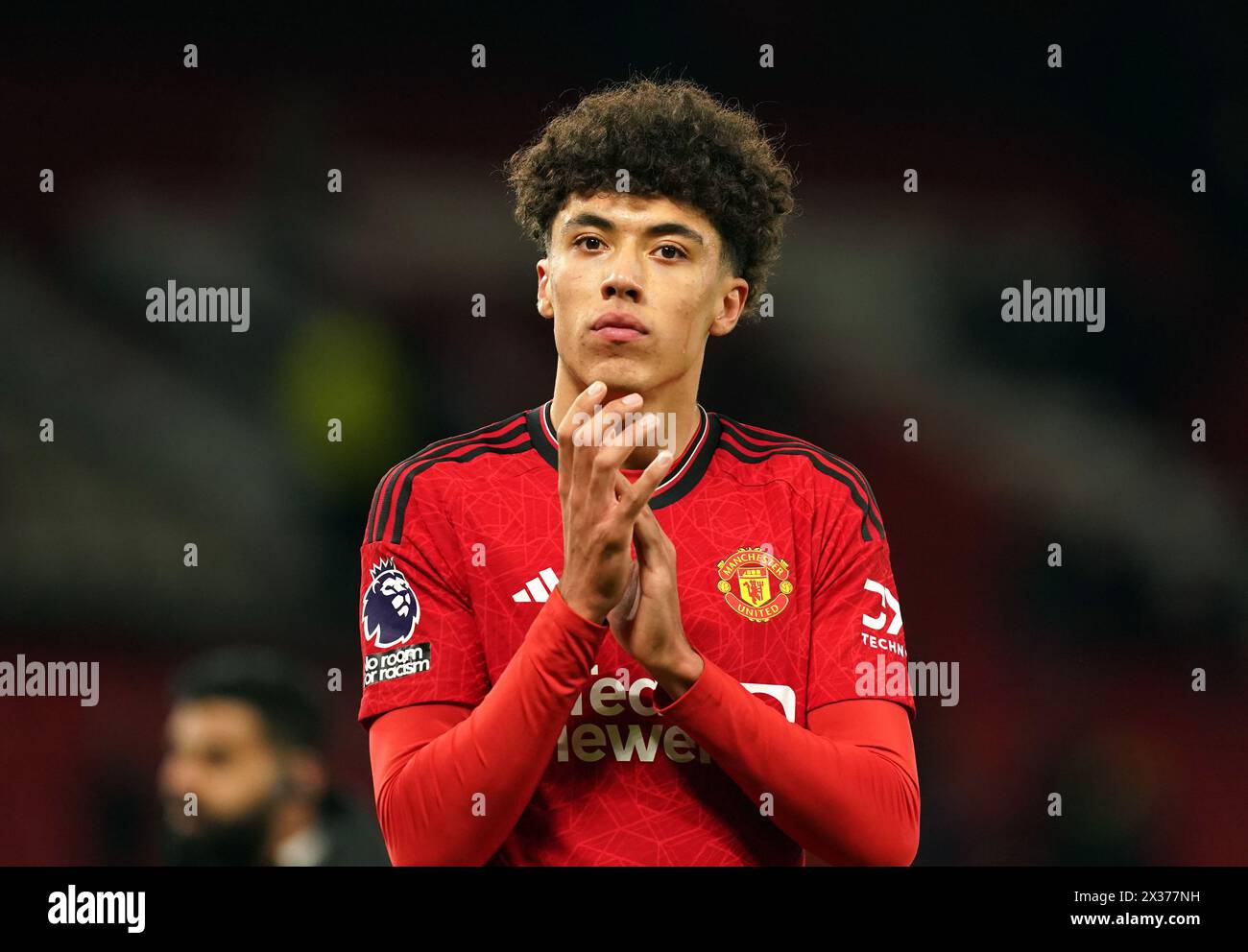 File photo dated 24-04-2024 of Manchester United's Ethan Wheatley ...