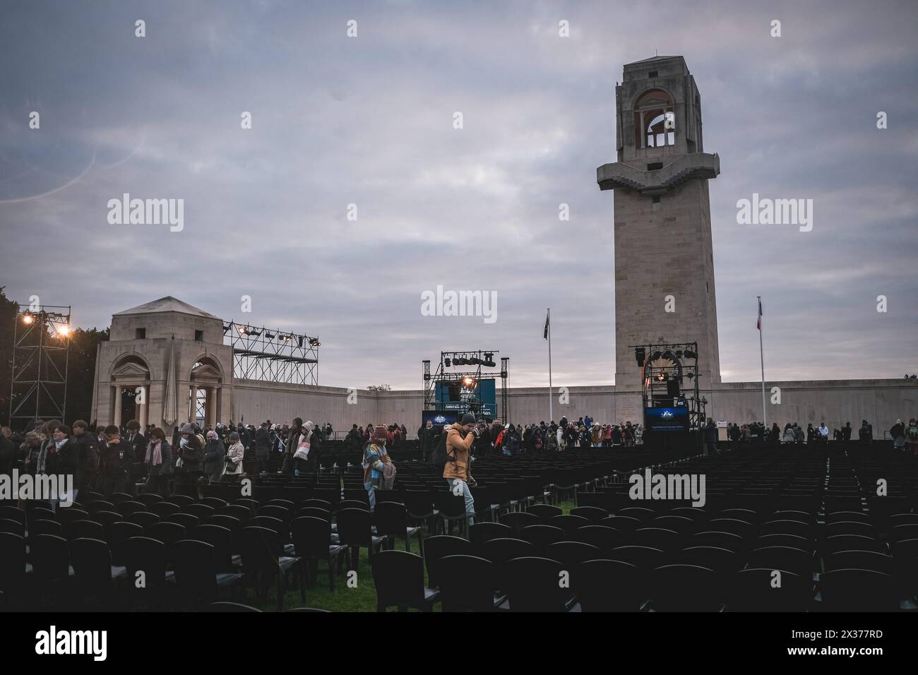 Villers Bretonneux, France. 25th Apr, 2024. © PHOTOPQR/LE COURRIER ...