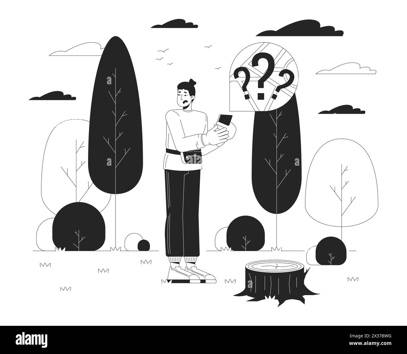 Get getting in the way Stock Vector Images - Alamy