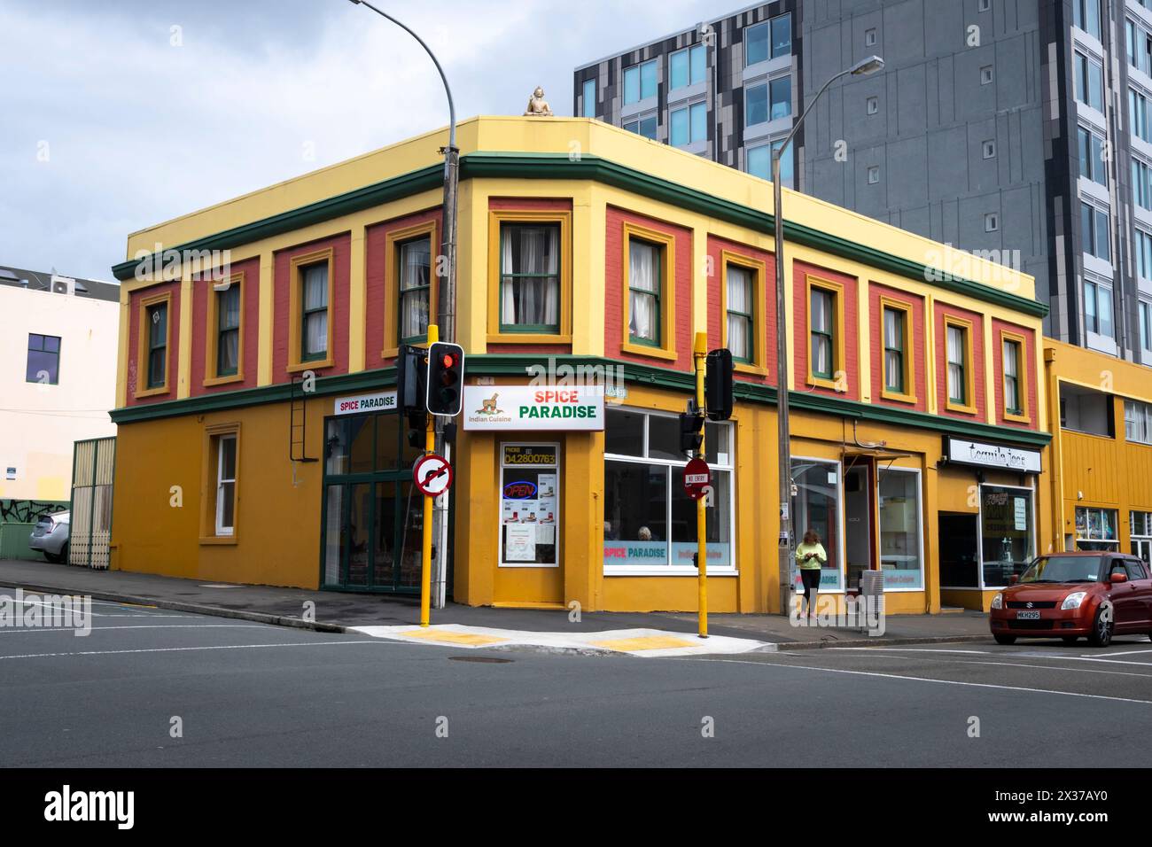 Corner shop with accommodation above, Wellington, North Island, New ...