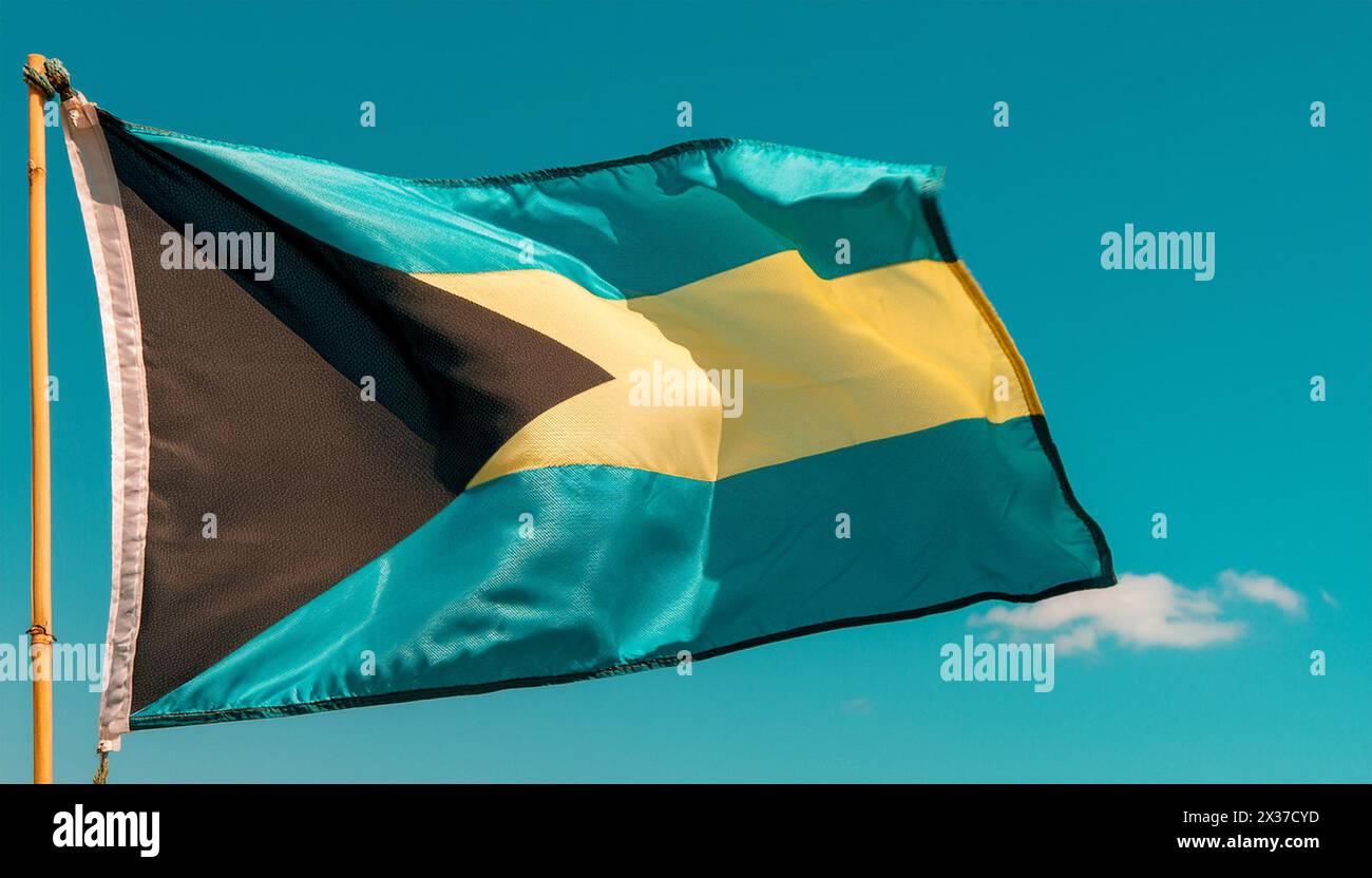 Flagge bahamas hi-res stock photography and images - Alamy