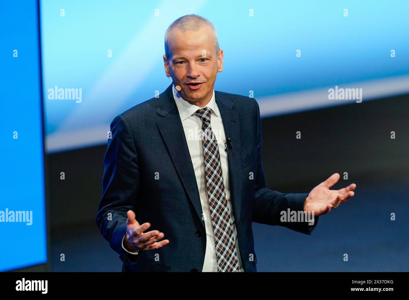 Mannheim, Germany. 25th Apr, 2024. Markus Kamieth, future Chairman of ...