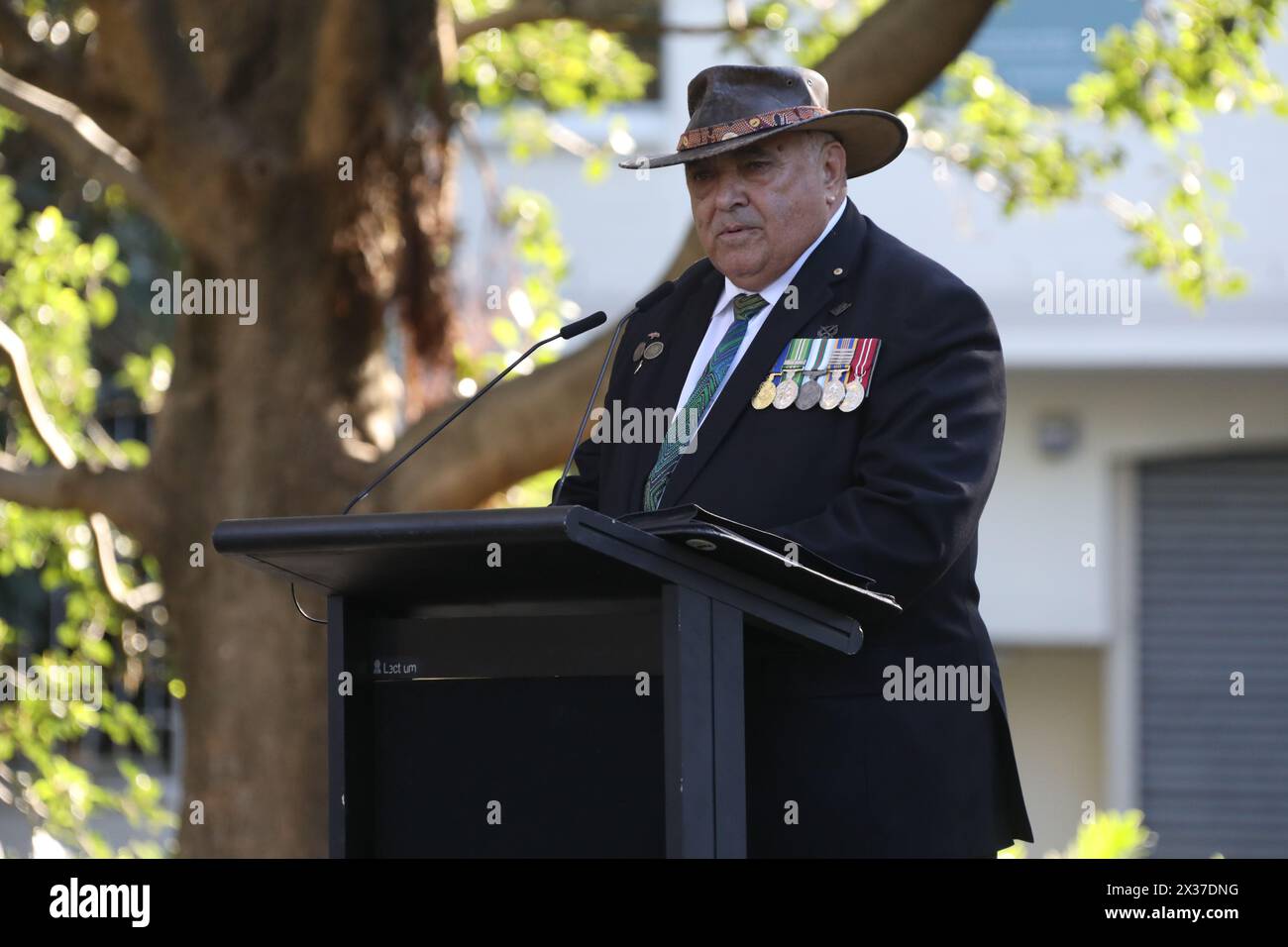 Sydney, Australia. 25th April 2024. The Coloured Digger event and Anzac ...