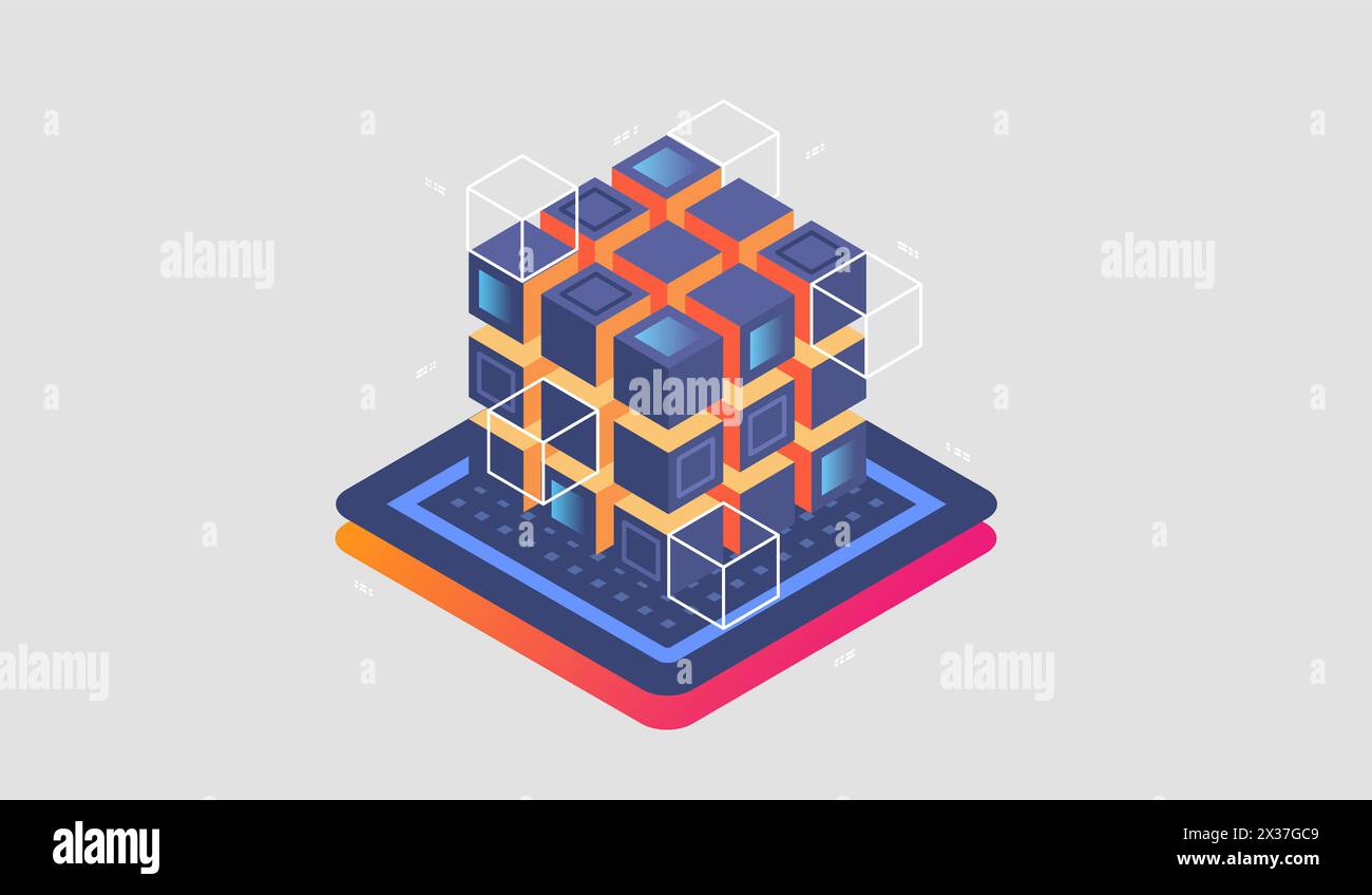 Machine learning algorithms Stock Vector Images - Alamy