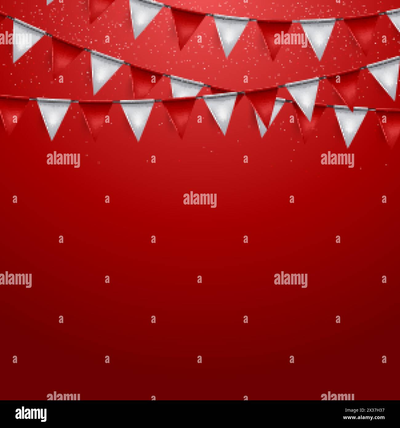 Blue triangular flags Stock Vector Images - Alamy