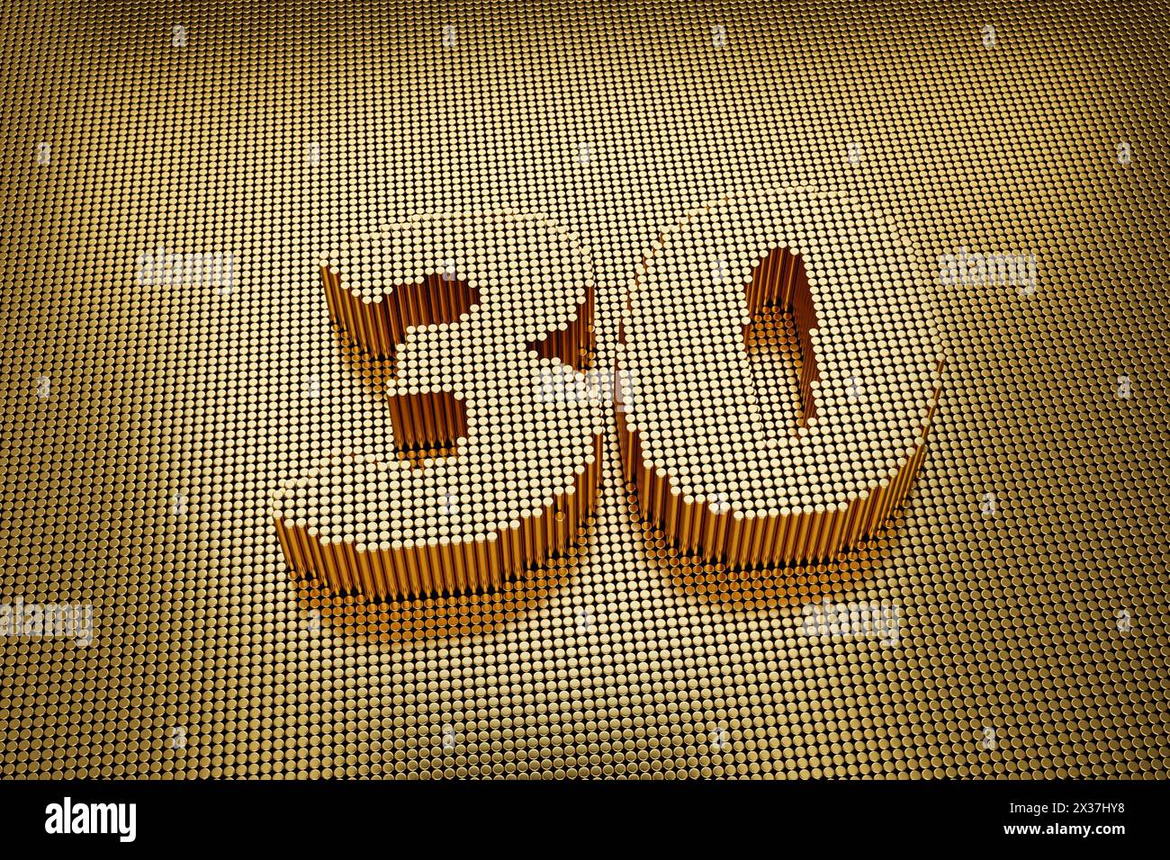 Number 30 gold anniversary hi-res stock photography and images - Alamy